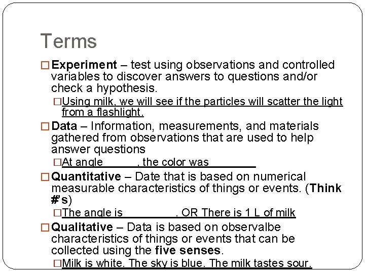 Scientific Method and NOS Adv Physical Science Nature