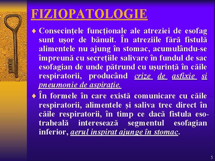 ATREZIA ESOFAGIAN Prof Dr Ioan Prian Release by