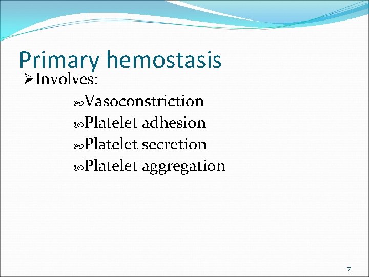 Hemostasis Coagulation Ahmad Sh Silmi Msc Hematology FIBMS