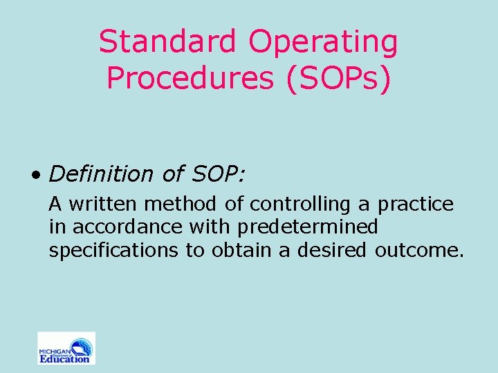 Blueprint for Developing a School Food Safety Program