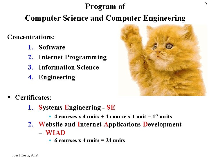 1 by Prof Dr Eng Jozef Goetz 2019