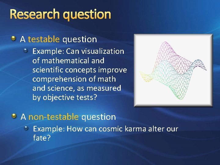 Quantitative research design Guide Chong Ho Yu Department
