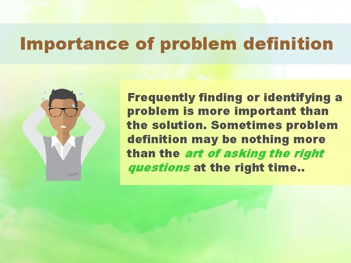 Topic 6 Decisionmaking and problemsolving the value of