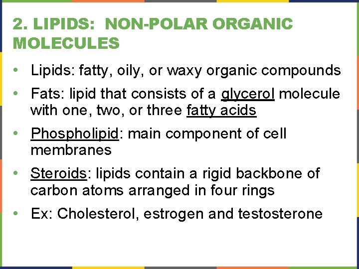 CONCEPTS OF BIOLOGY Chapter 2 CHEMISTRY OF LIFE