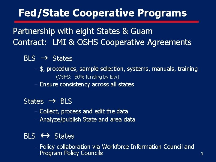 Labor Market Information Methodology and uses Part 3
