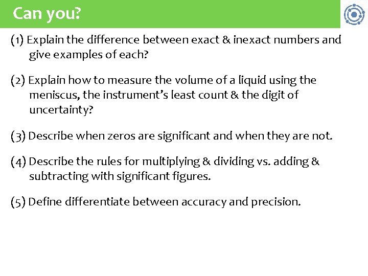 1 Essential ideas 1 5 Measurement uncertainty accuracy