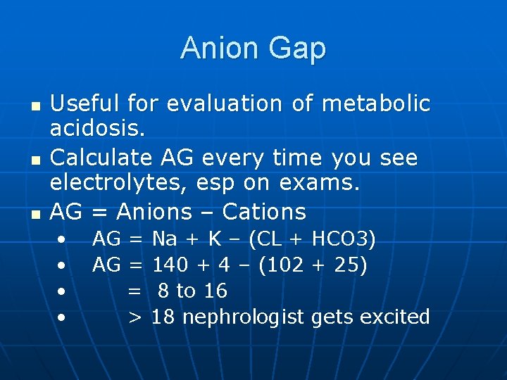 Approach to Acid Base Jeff Kaufhold MD FACP