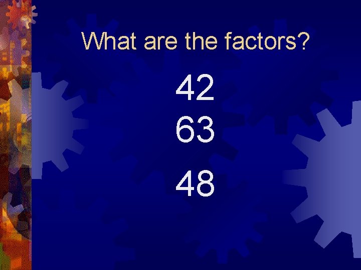 Factors Primes Composite Numbers th 6 grade math