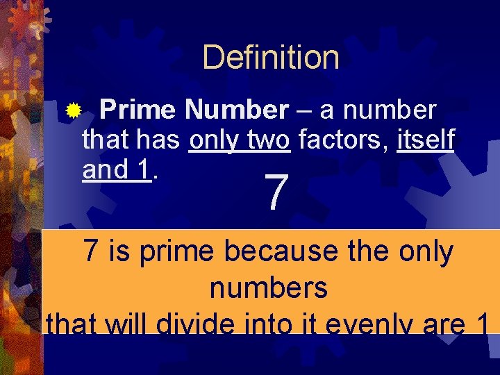 Factors Primes Composite Numbers th 6 grade math