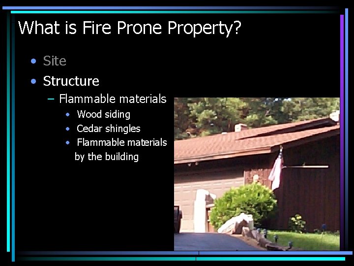 Building a Firewise Community A Primer History 1985