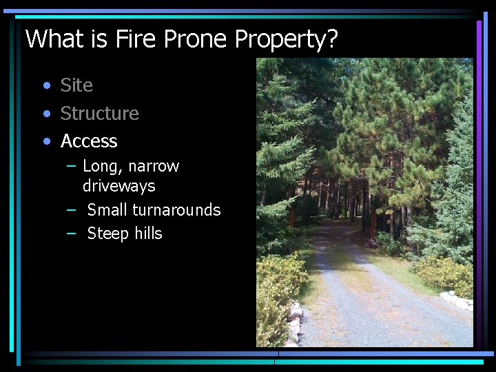 Building a Firewise Community A Primer History 1985