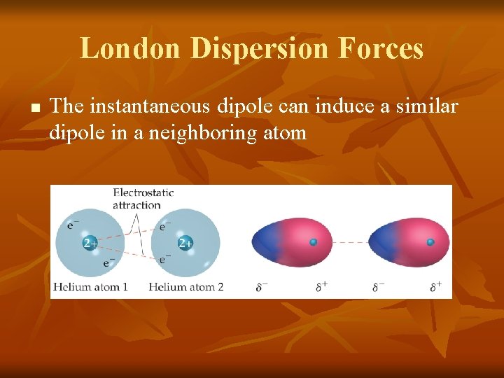 Liquids Forces Between Liquid Molecules and their Effect