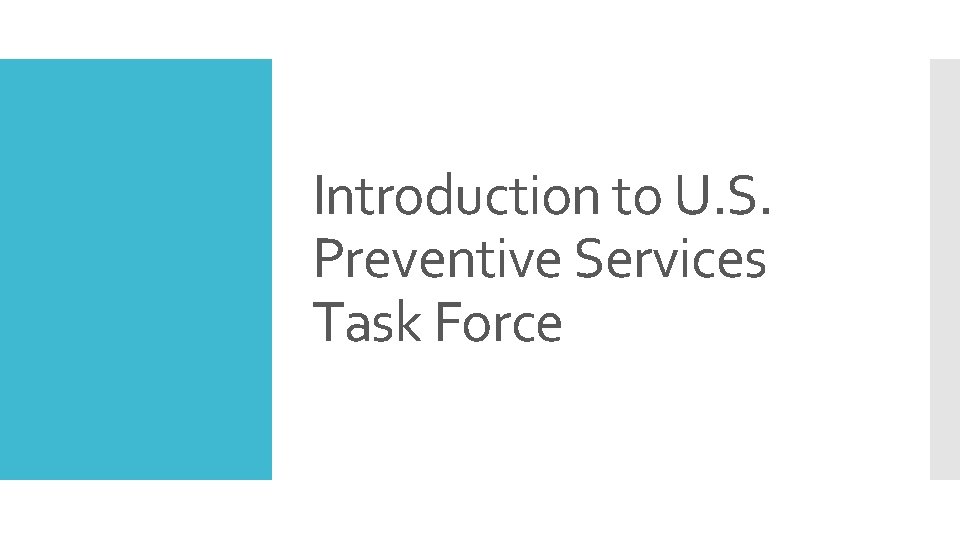 Maternal and Child Health Prevention Guidelines Learning Objectives