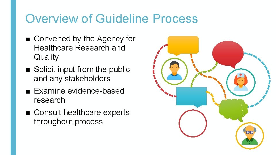 Maternal and Child Health Prevention Guidelines Learning Objectives