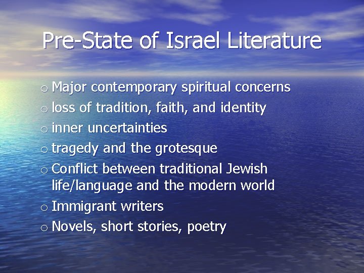 Trends in Israeli Literature June Rodil Rachel Eccleston