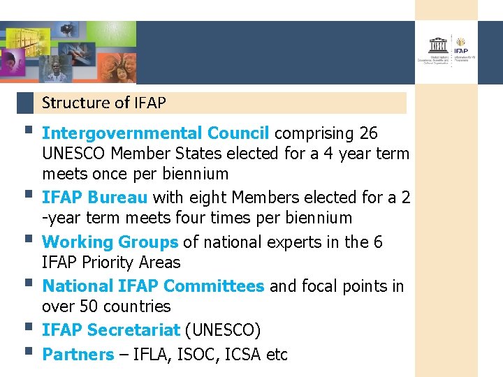 Information for All Programme Paul Hector UNESCO Programme