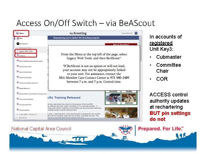 BSA Online Application System Nationwide Rollout to National