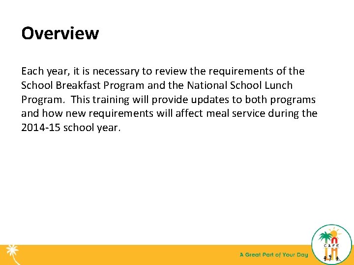 2014 2015 School Breakfast and National School Lunch