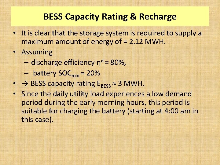 Battery Storage System Sizing in Distribution Feeders with