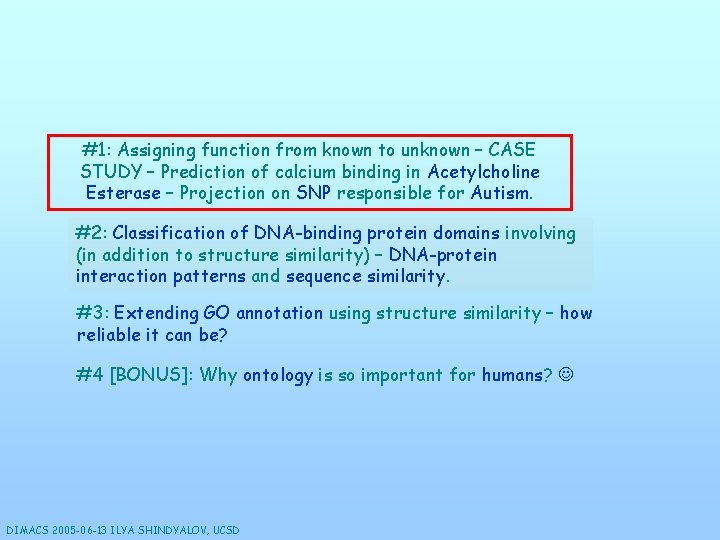 Functional Annotation of Proteins with Known Structure by