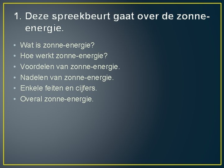 Zonneenergie De zon onze energiebron Wout Rombaut Robbe