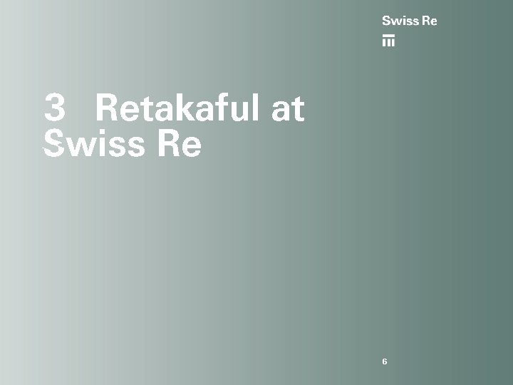 Retakaful Daniel Staib Economic Research Consulting Mutual insurance