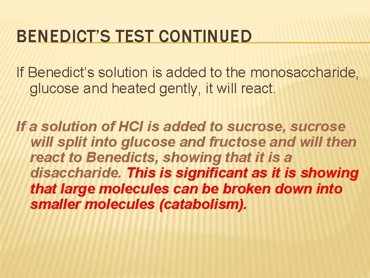 CARBOHYDRATES Notes and Practice Problems BASIC FORMULA The