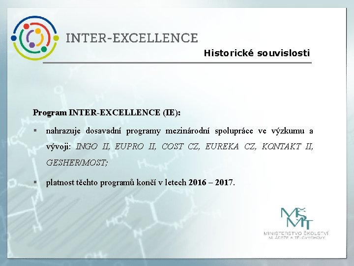 Podprogramy INTERACTIVE Programov obdob 2016 2024 Ing Ji