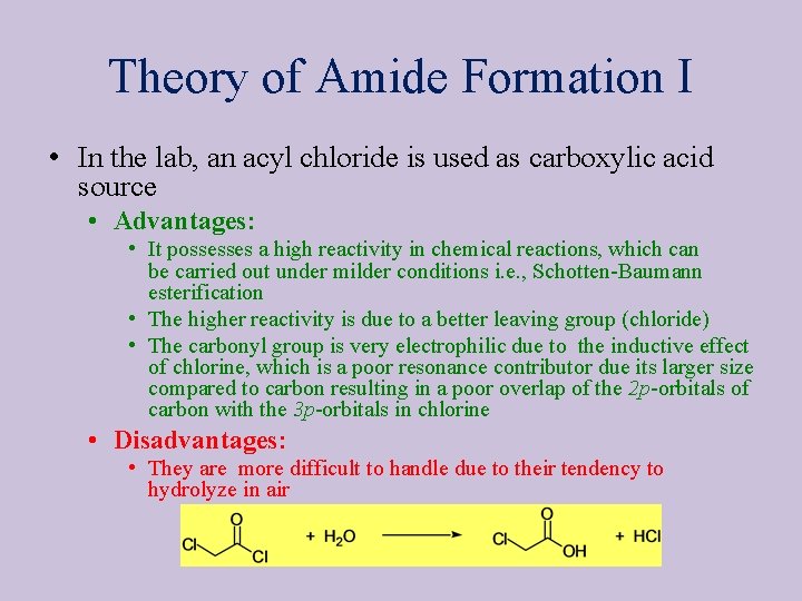 Lecture 7 b Synthesis of Lidocaine Step 2