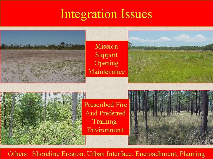 Marine Corps Base Camp Lejeune INRMP Approach and