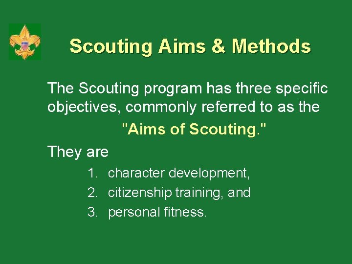 Tips for New Scoutmasters from a Veteran Jery