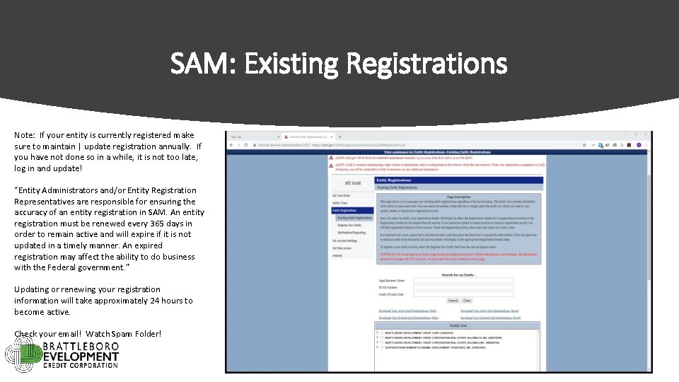 DUNS and SAM Gov Registration Getting Started Read