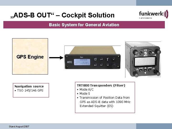 ADSB Avionics for General Aviation Euro Telematik AG