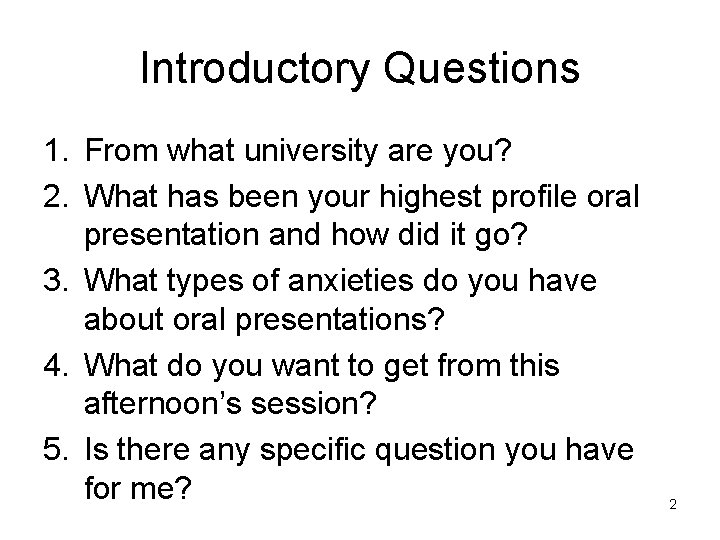 How to make an effective presentation by Gil