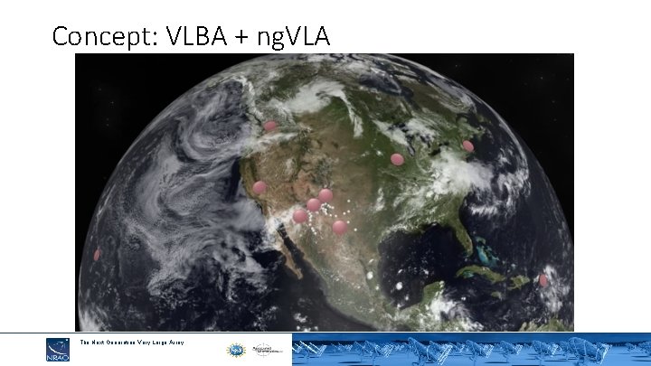NATIONAL RADIO ASTRONOMY OBSERVATORY Major Option Continentscale baselines