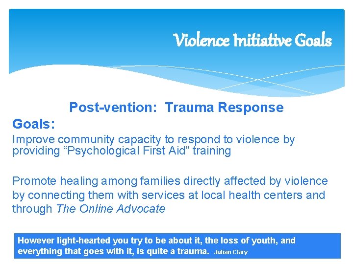 Jamaica Plain Violence Intervention and Prevention Collaborative Mass