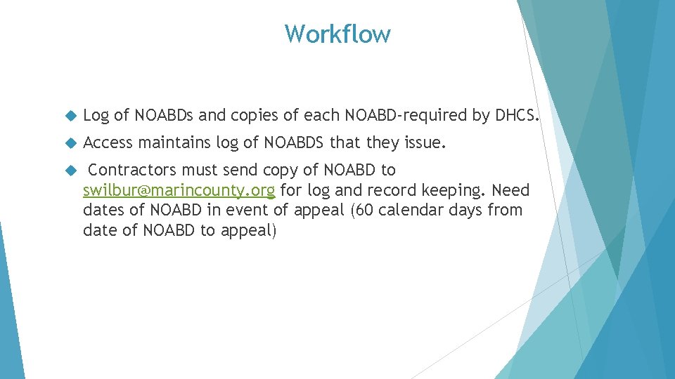 Notice of Adverse Benefit Determination NOABD What is