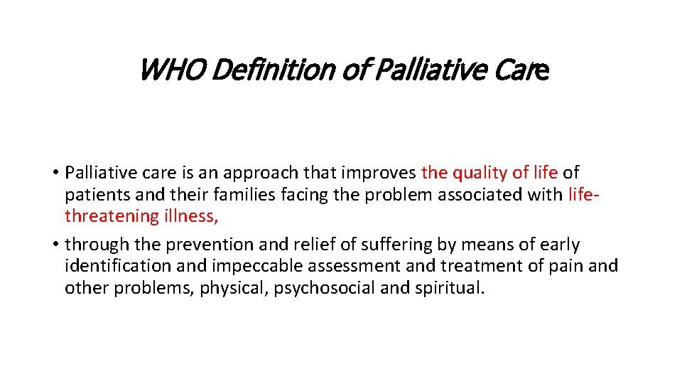 Introduction to palliative care at Northern Beaches Hospital