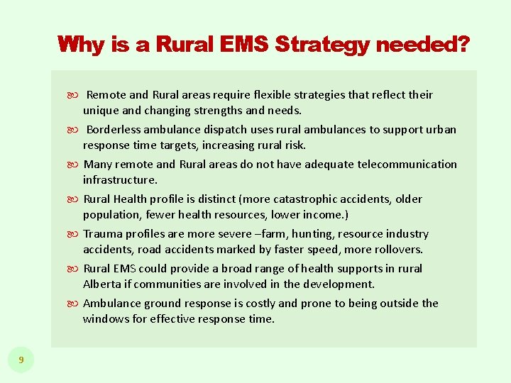 An Alberta Rural EMS Direction RED doc 3