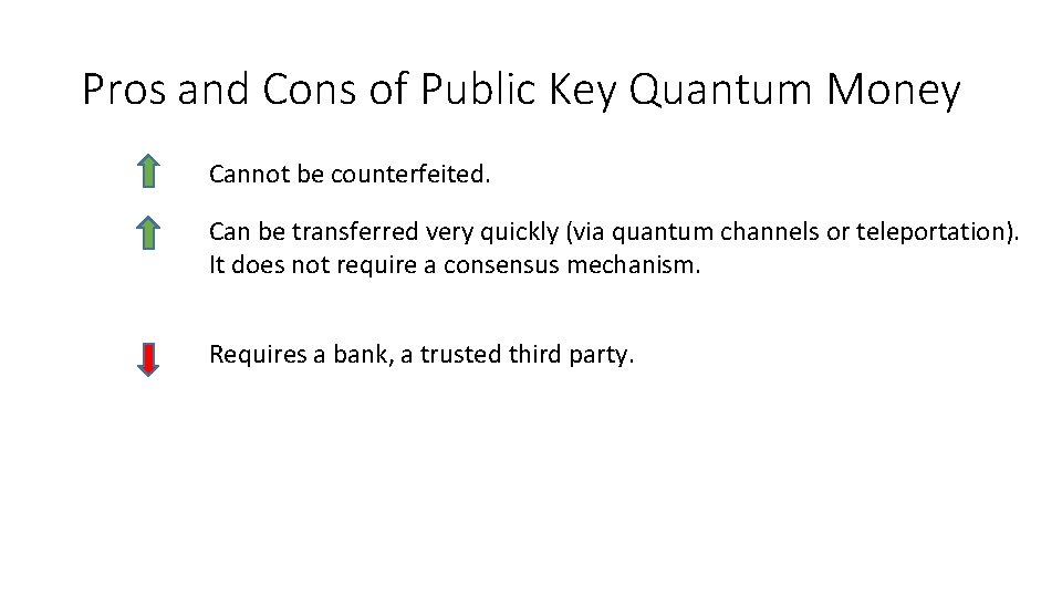 A Quantum Money solution to the Blockchain Scalability
