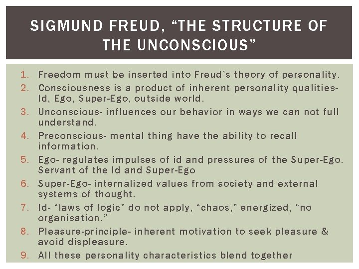 FREEDOM B F SKINNER SIGMUND FREUD B F