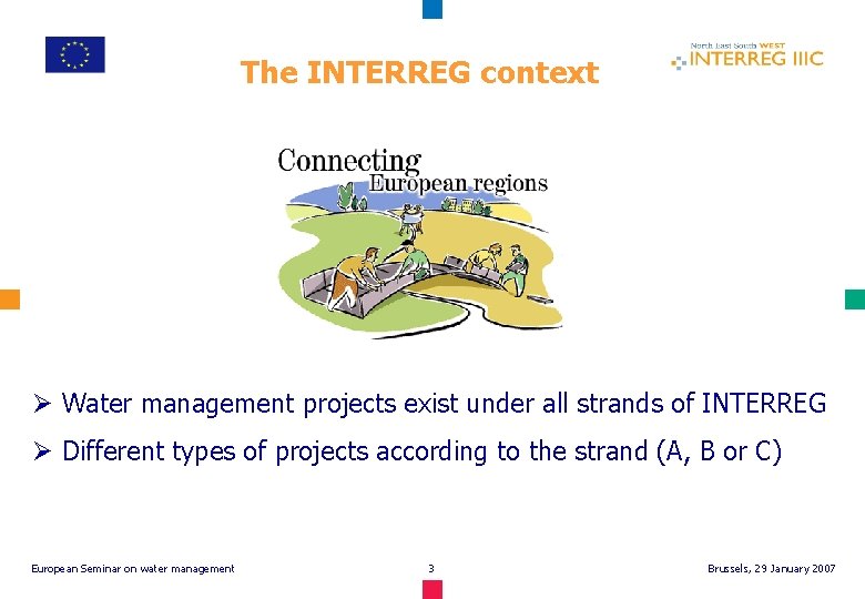 European seminar on water management Brussels 29 January