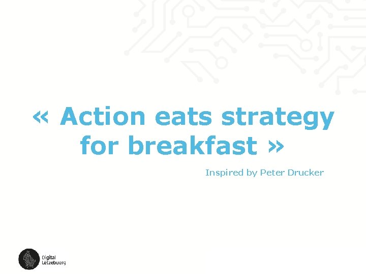 Changing the way we do government 01 December