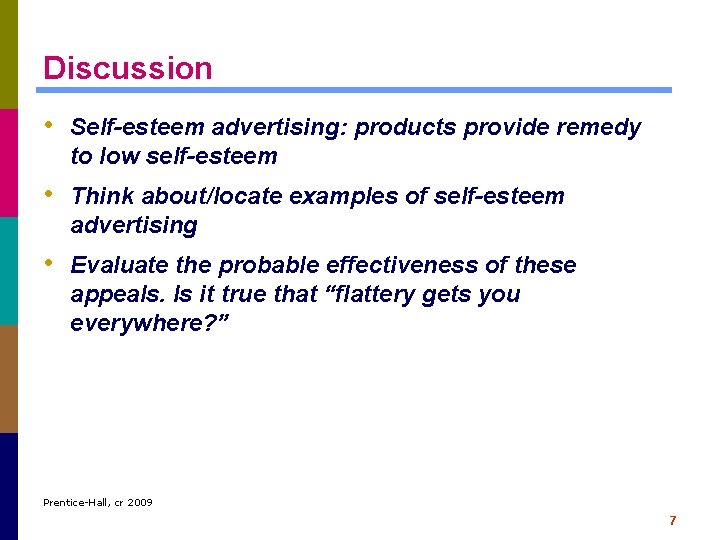 Chapter 5 The Self CONSUMER BEHAVIOR 8 e