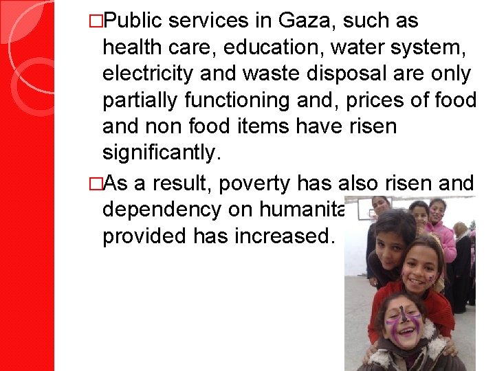Effects of the war in Psychosocial wellbeing of