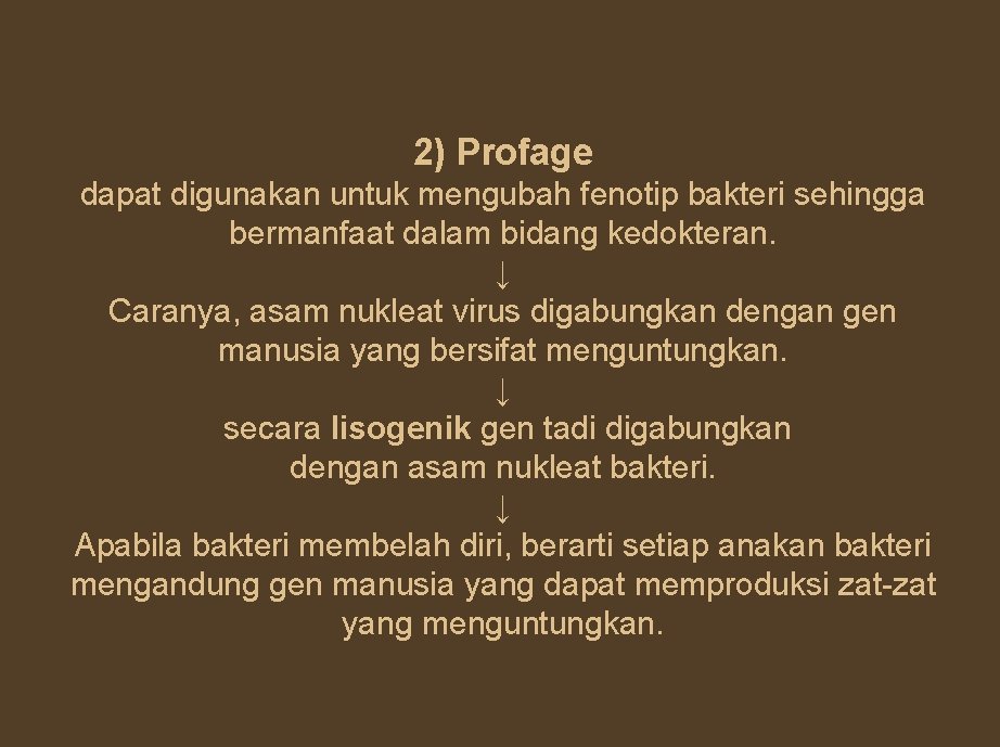 PERANAN MIKROORGANISME VIRUS DALAM BIDANG PERTANIAN PETERNAKAN DAN