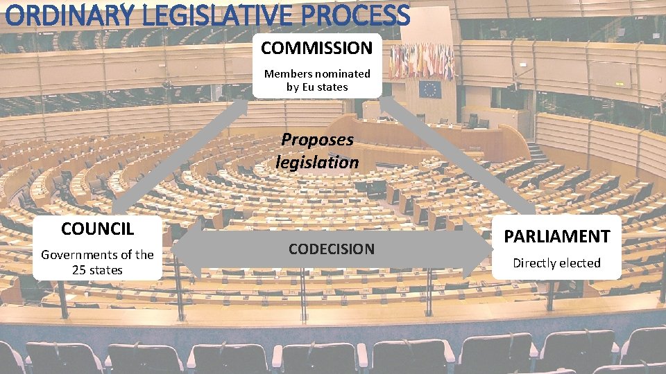 EU Lawmaking process presented by Alexander Taibi Irene