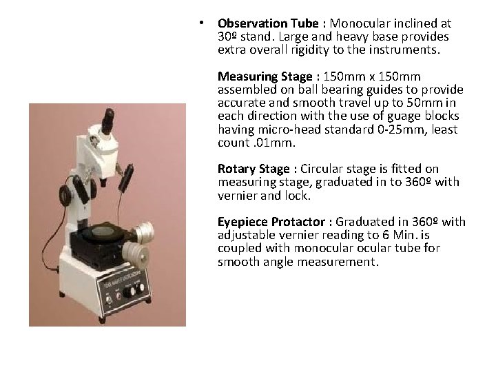 Bench micrometer One wire methode Three wire method