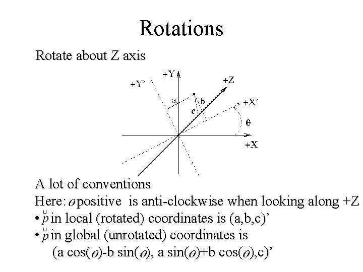 Kinematics Grasping Goal understand ideal robot mechanisms Robot
