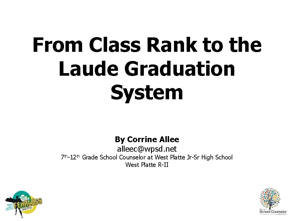 From Class Rank to the Laude Graduation System